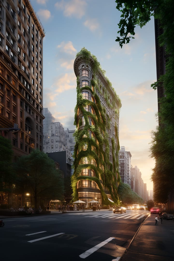 Biophilic Futurism: Popular Buildings Reimagined (Covered in Plants ...