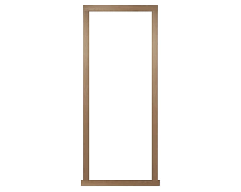 Oak Door Frame For 78" x 33" Front & Back Doors | Aspire Doors