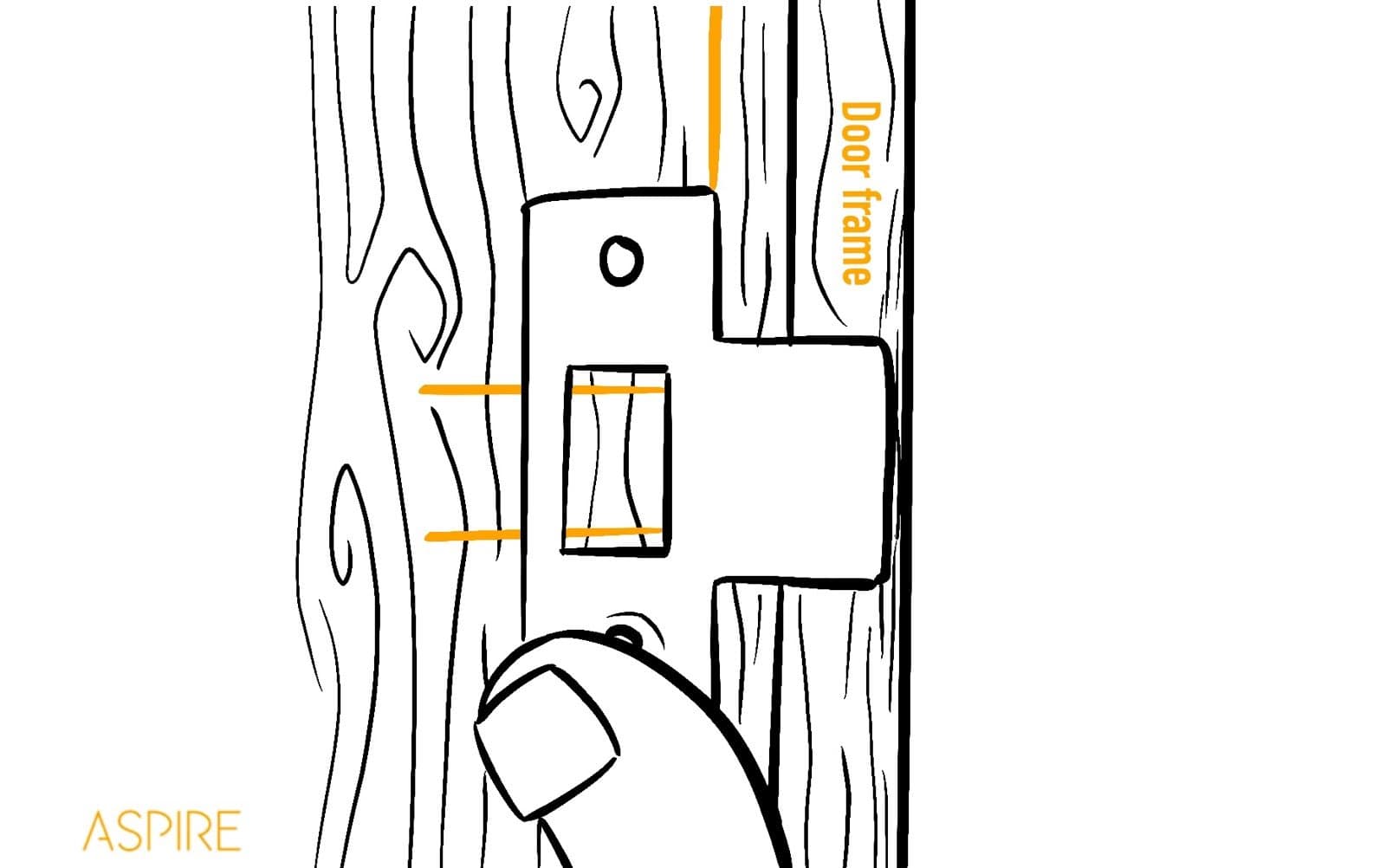 How to Fit an Internal Door Latch | Aspire Doors