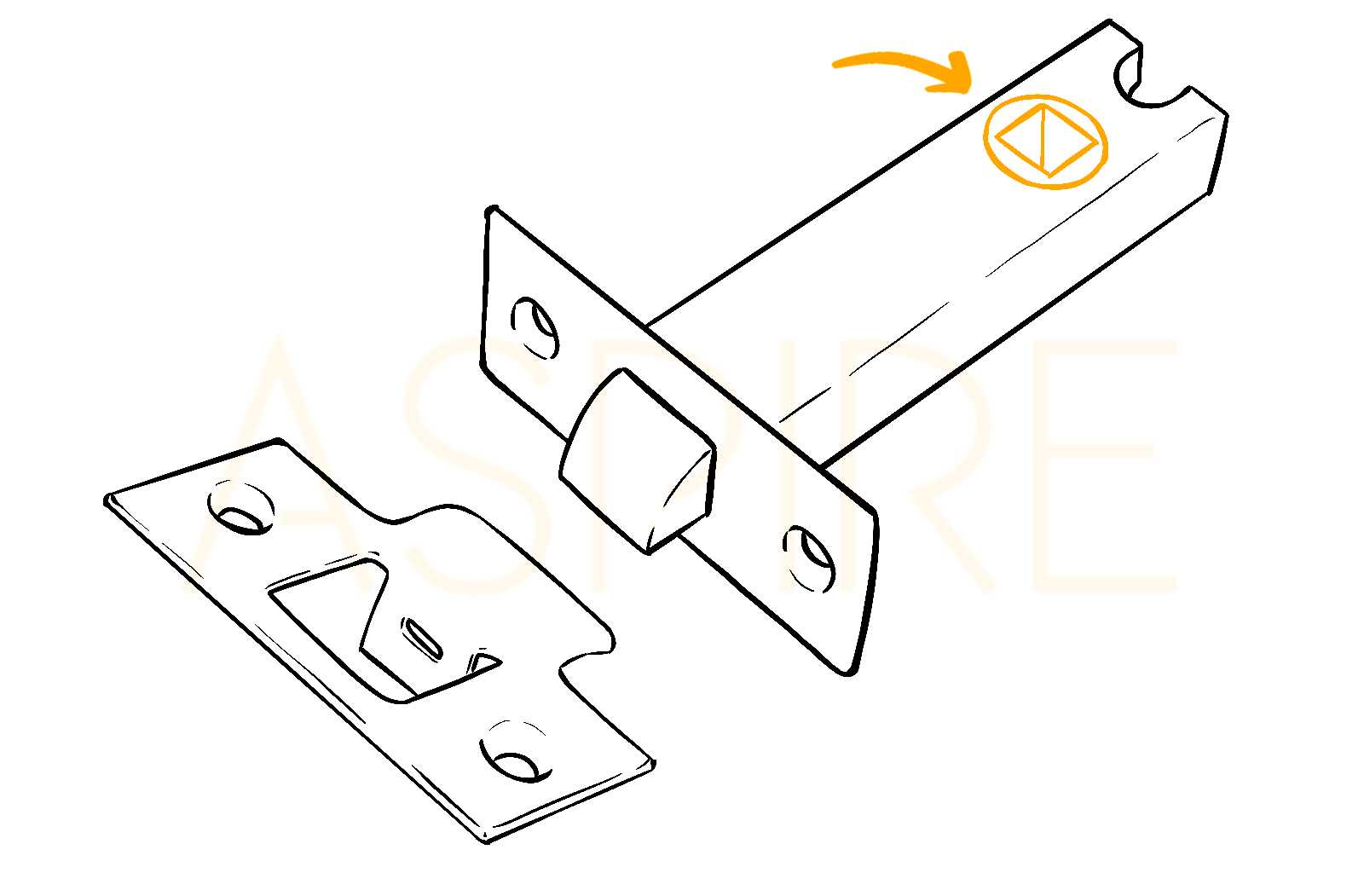 How to Fit an Internal Door Latch | Aspire Doors