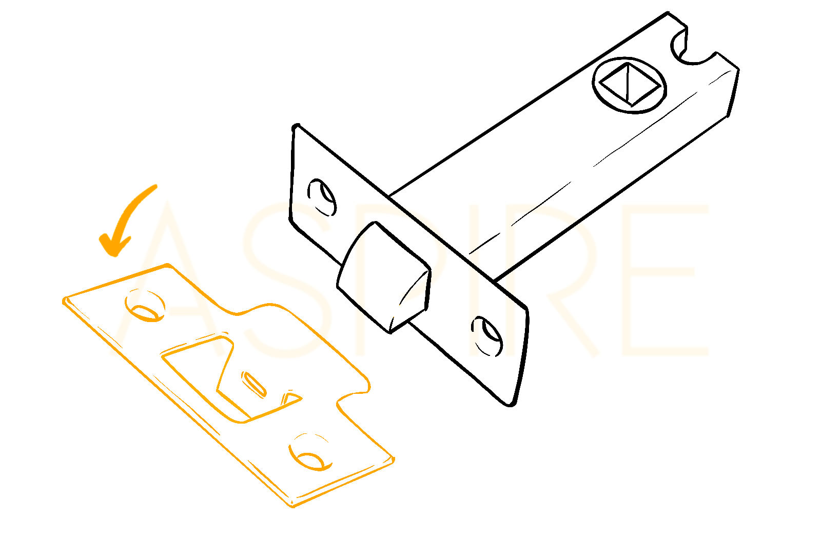 How to Fit an Internal Door Latch | Aspire Doors