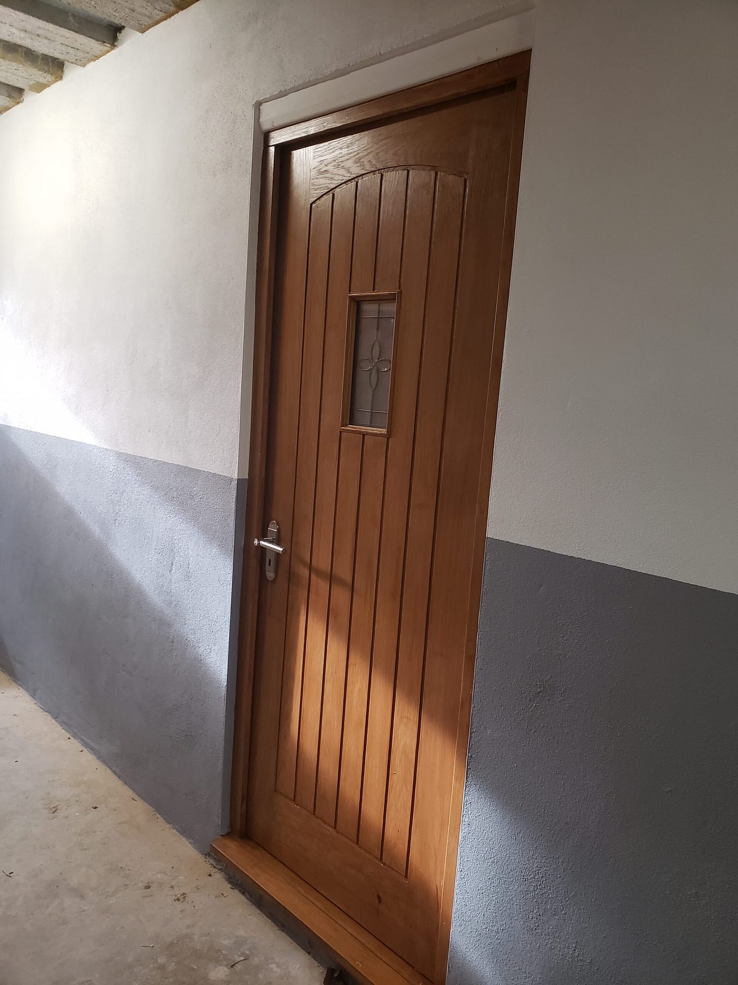 Croft Glazed Unfinished Oak 78x30 Front Door | Aspire Doors